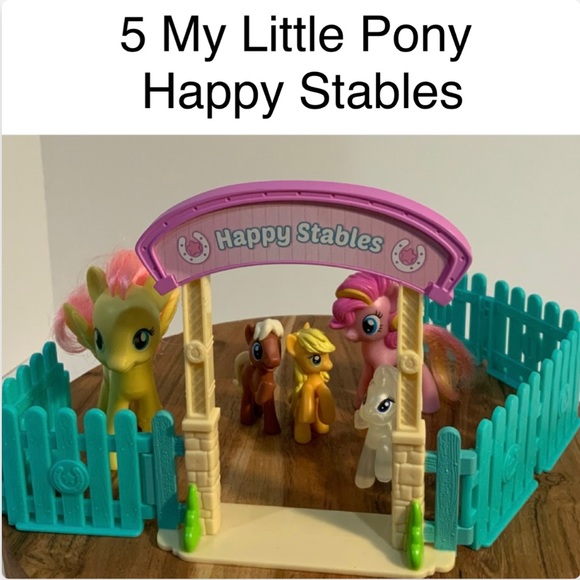 My Little Pony | Toys | My Little Pony With Small Stable Fence | Poshmark